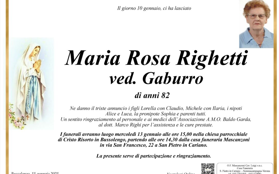 Necrologi - Mascanzoni Onoranze Funebri